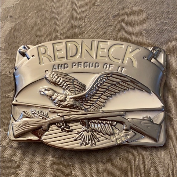 unbranded | Accessories | Mens Belt Buckle Redneck Proud Of It Eagle ...